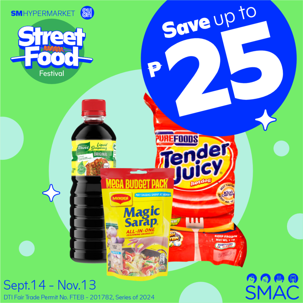 Join the Ultimate Street Food Party at SM Hypermarket - Let's Go ...